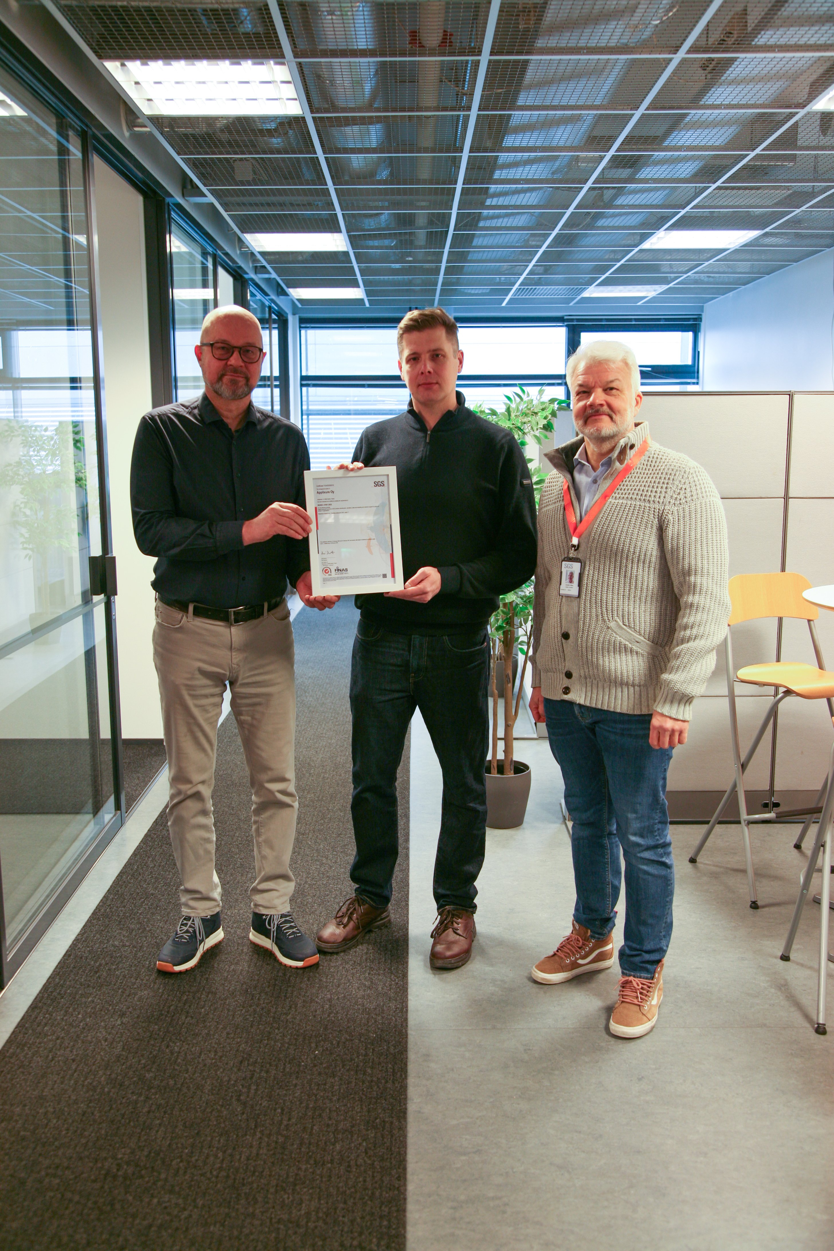 Applixure receives ISO 27001 certification