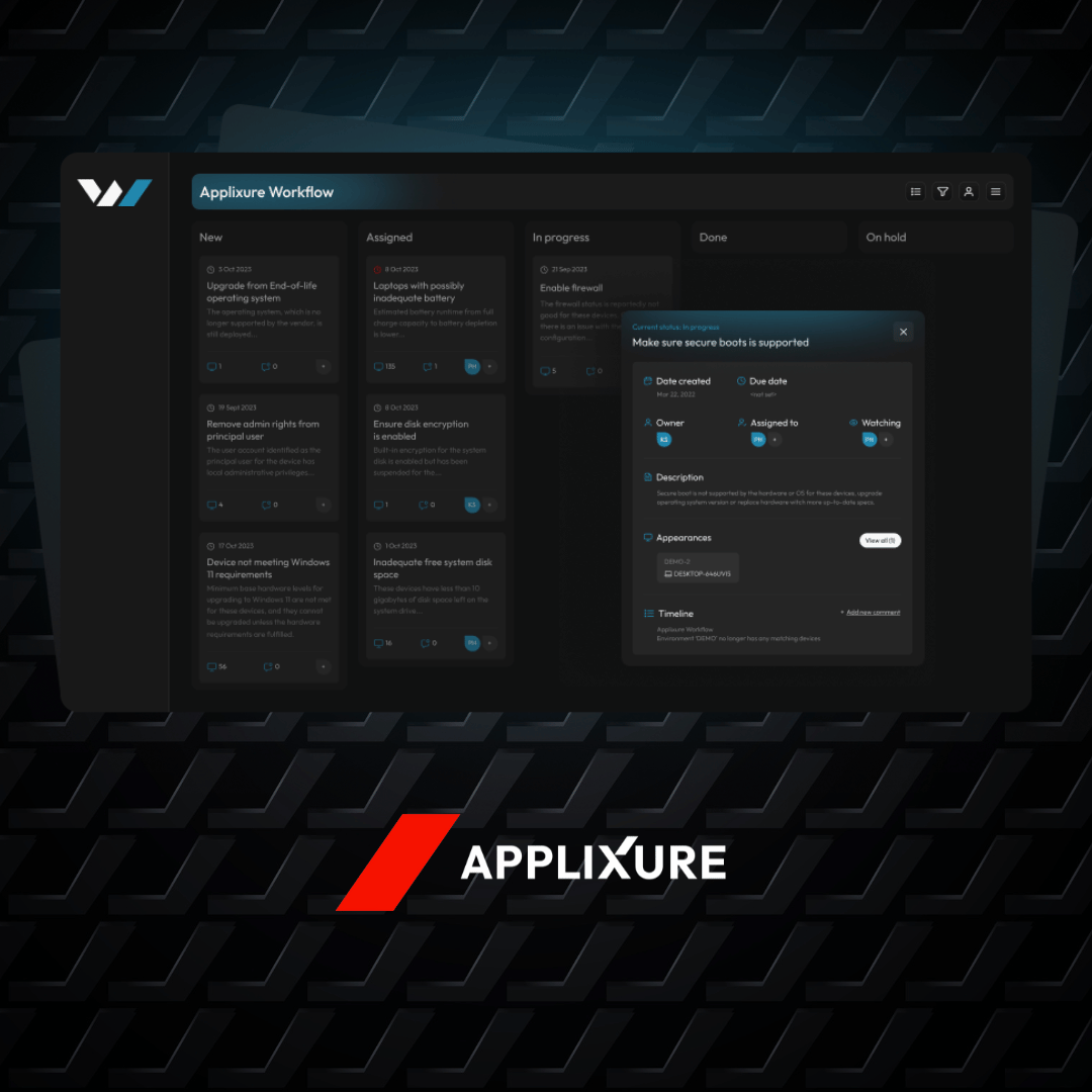 Applixure Workflow | Applixure add-on product