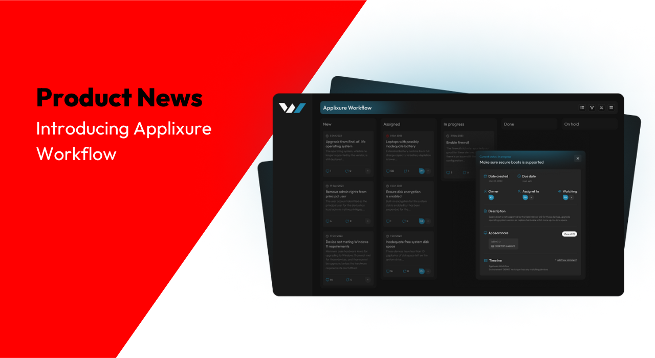 Introducing Applixure Workflow: Streamlining IT Operations with Automation