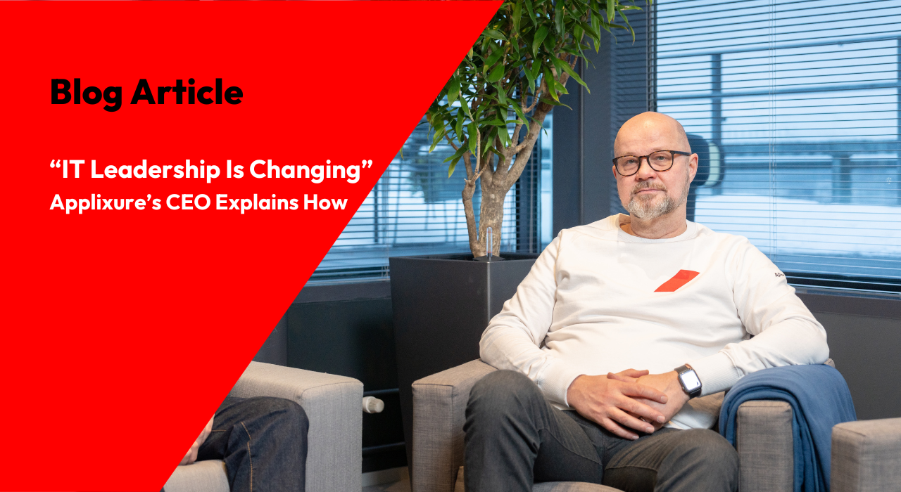 “IT Leadership Is Changing” Applixure’s CEO Explains How
