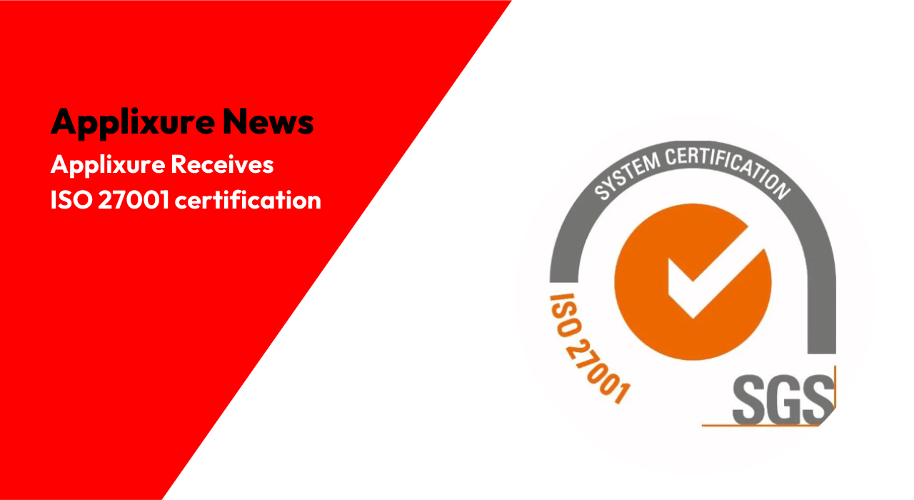 Applixure receives ISO 27001 certification